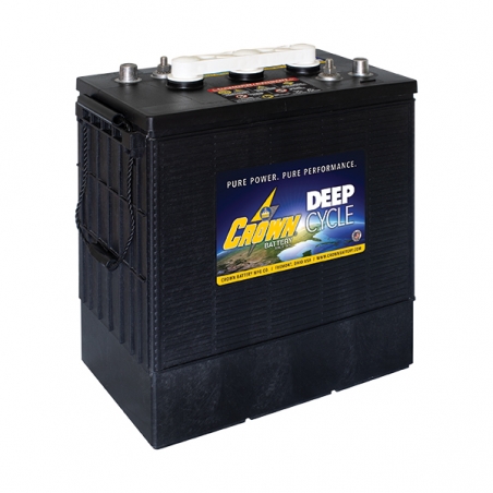 Batterie Deep Cycle CROWN CR305HD - 6V 305AH